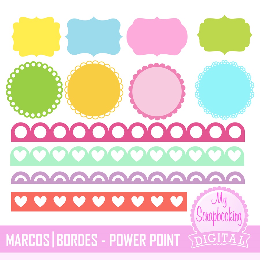 Marcos | Bordes para invitaciones y etiquetas - PowerPoint
