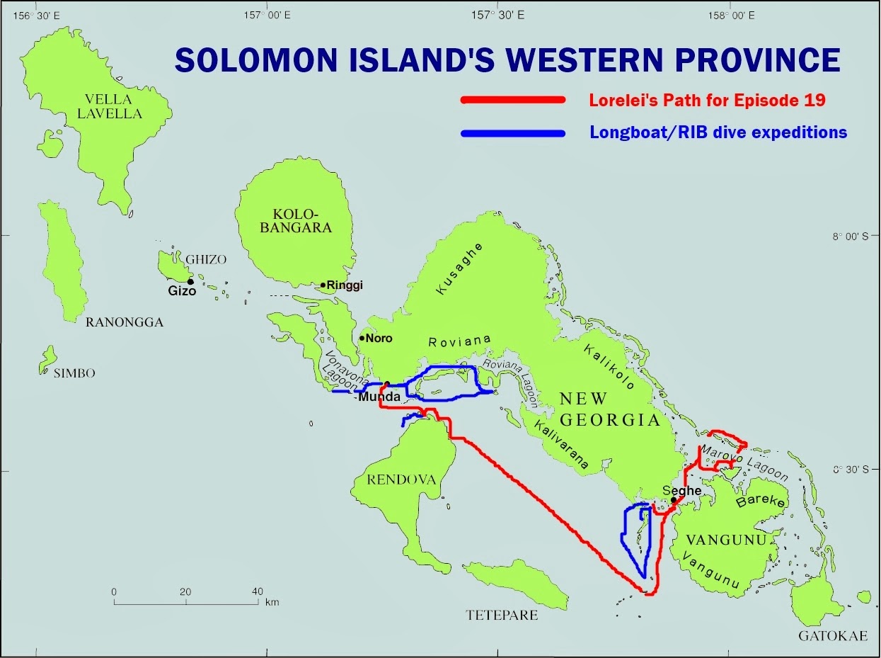 Lorelei's Adventures: Episode 19 Munda, Rendova & Marovo Lagoon
