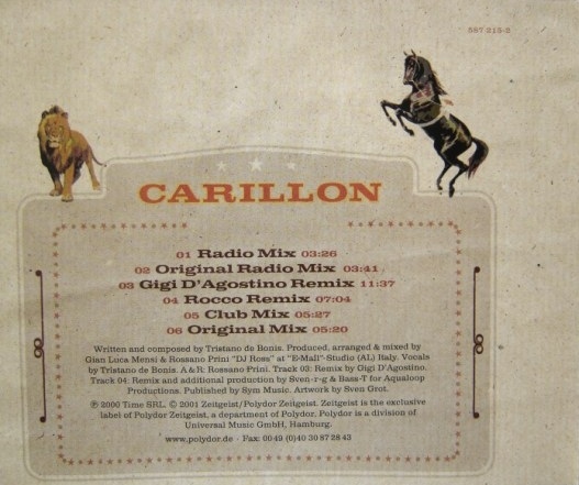 Euro Singles 90 : Magic Box - Carillon (587 215-2)