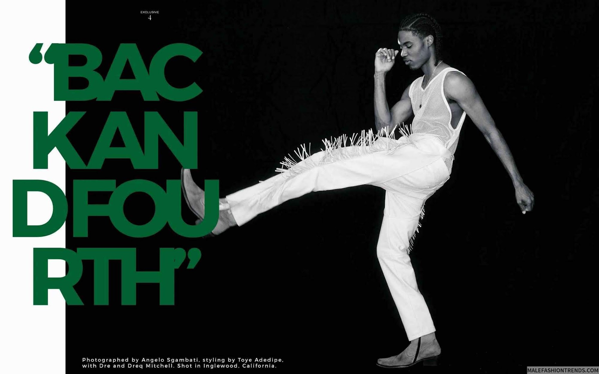 Dre y Dreq Mitchell para Man of Metropolis por Angelo Sgambati