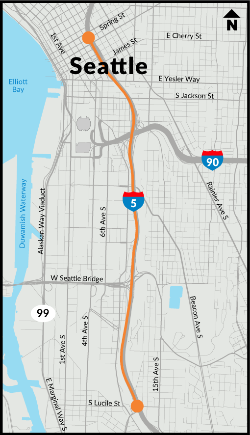 Shoreline Area News: I-5 express lanes closed this weekend in downtown ...