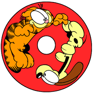 Divertido Abecedario de Garfield. Garfield Abc. - Oh my Alfabetos!