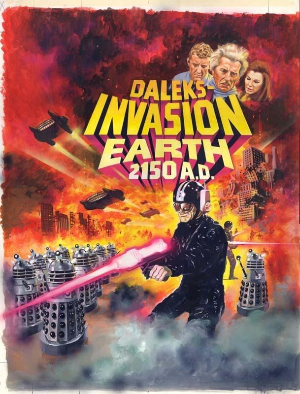 Bloody Pit of Rod: Poster & Ad Art for DALEKS INVASION EARTH 2150 A.D ...