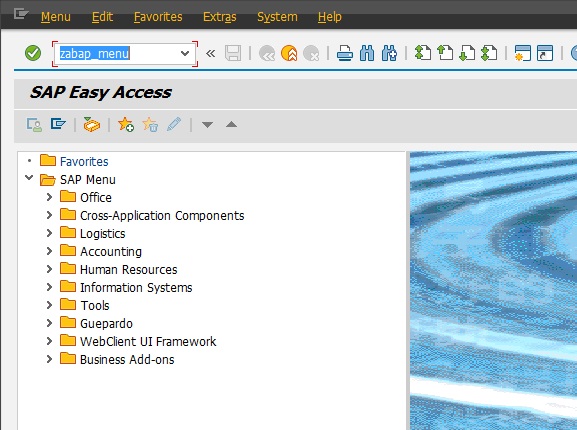 SAP ABAP technical information: Add Programs/Transactions to SAP Menu ...