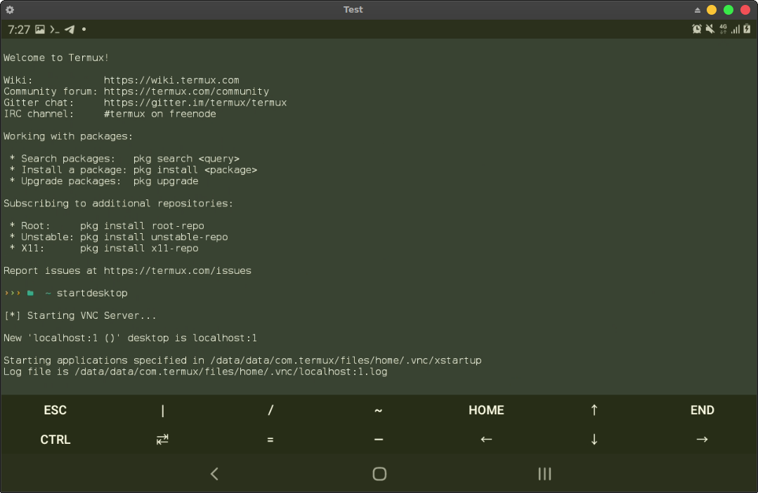 How To Install Beautiful Desktop on Termux Android! - Fosslicious