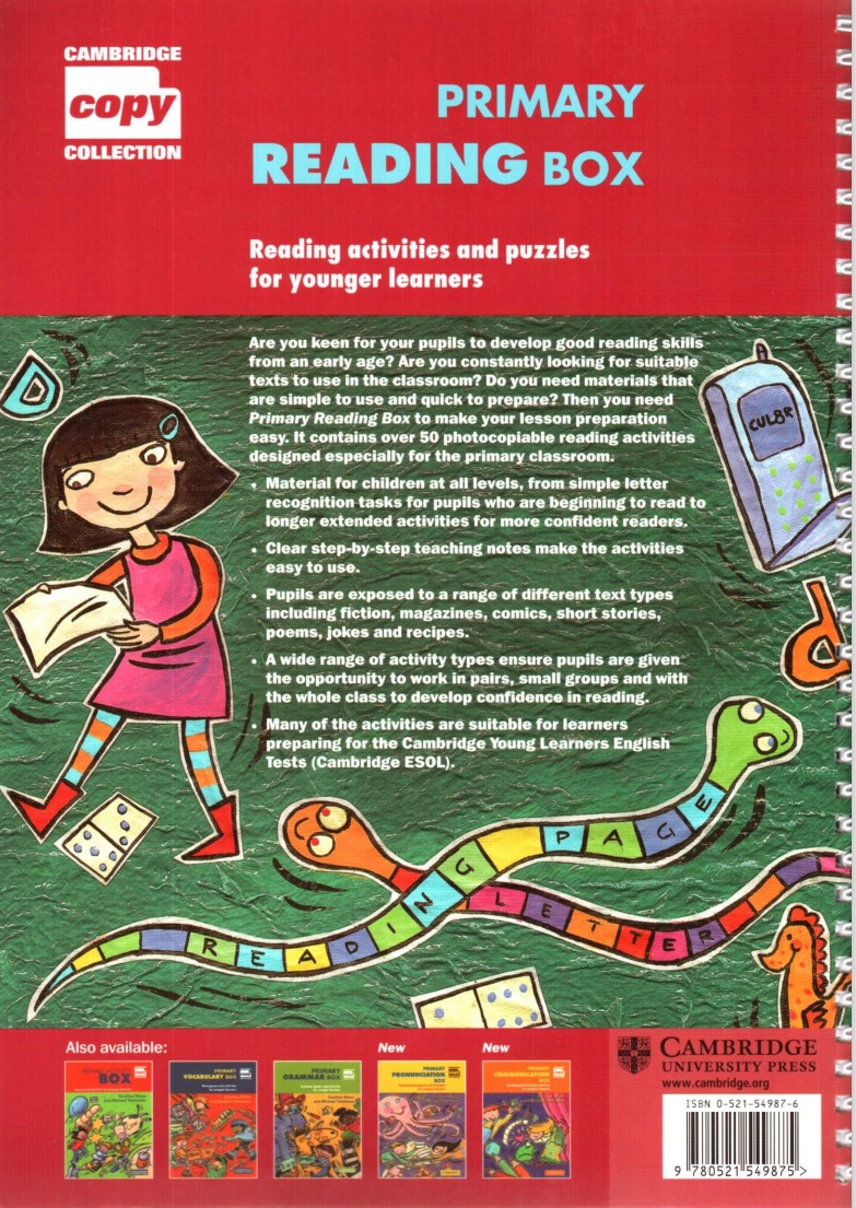 Cambridge Primary Reading Box - Reading activities and puzzles for ...