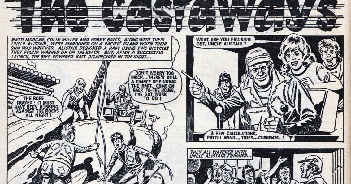 BLIMEY! The Blog of British Comics: Ron Turner's THE CASTAWAYS (1972)