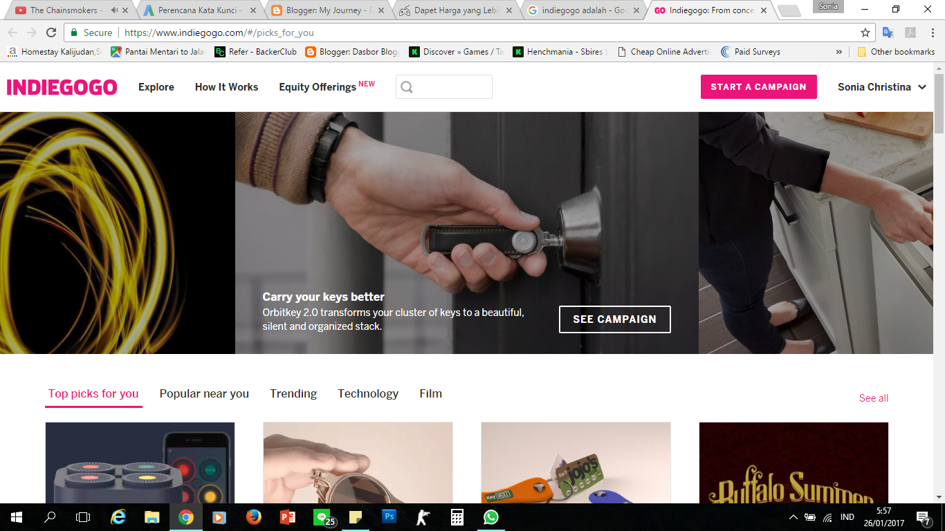 Campaign INDIEGOGO VS KICKSTARTER | My Journey