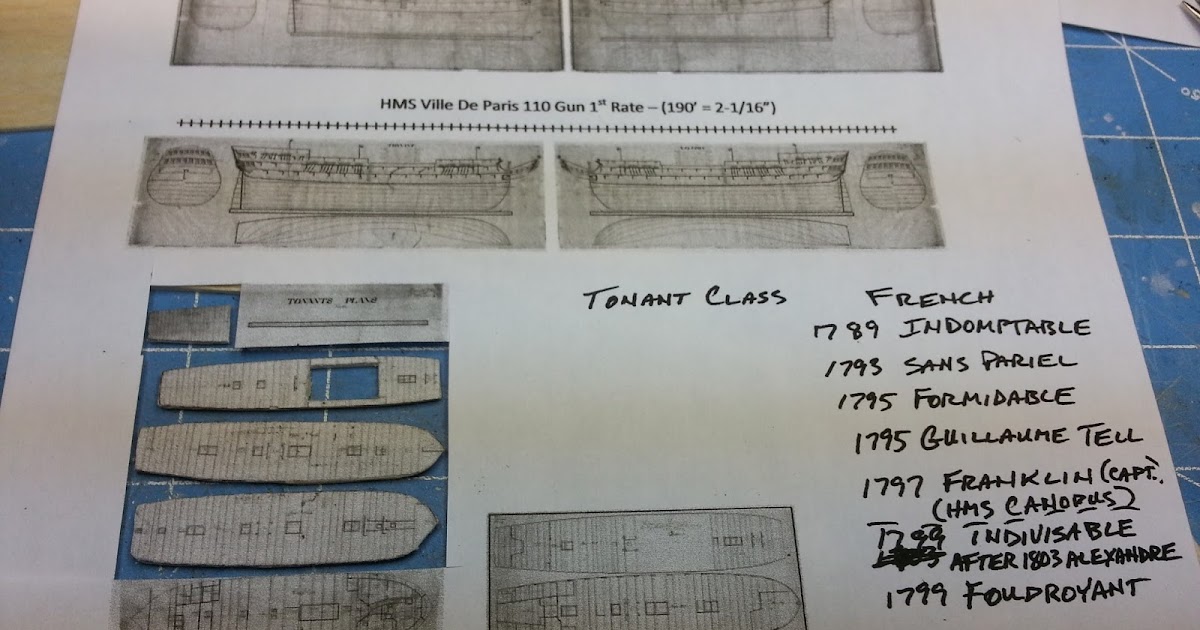 A Miniatures Hobby Room: Scratch Built 1/1200 Third Rate 80 Gun Ship of ...