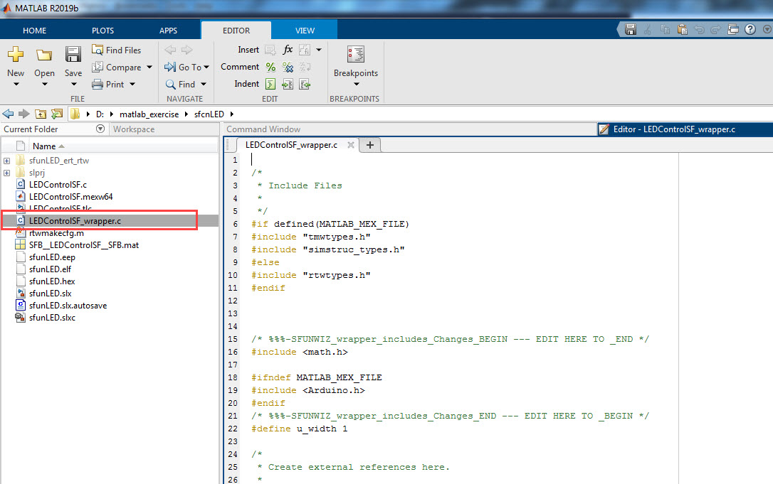 How To Create Arduino S Function In Simulink With Led Blink Example Ee Diary