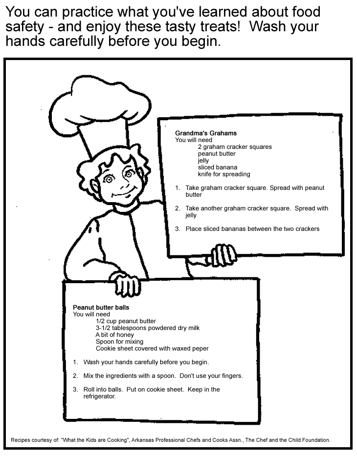 Food Safety Coloring Pages 2 ~ Coloring Pages