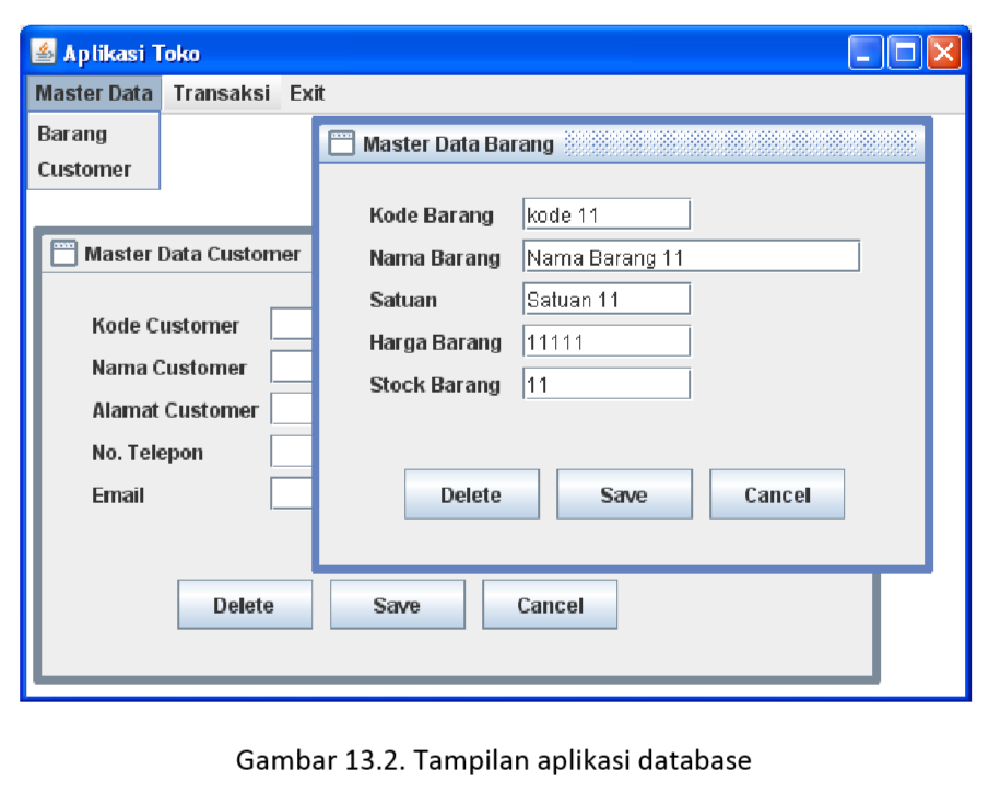 Sourcode Aplikasi Toko Sederhana menggunakan Pemrograman Java ...