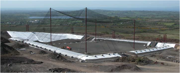 Landfill Litter: Litter Catch Fences