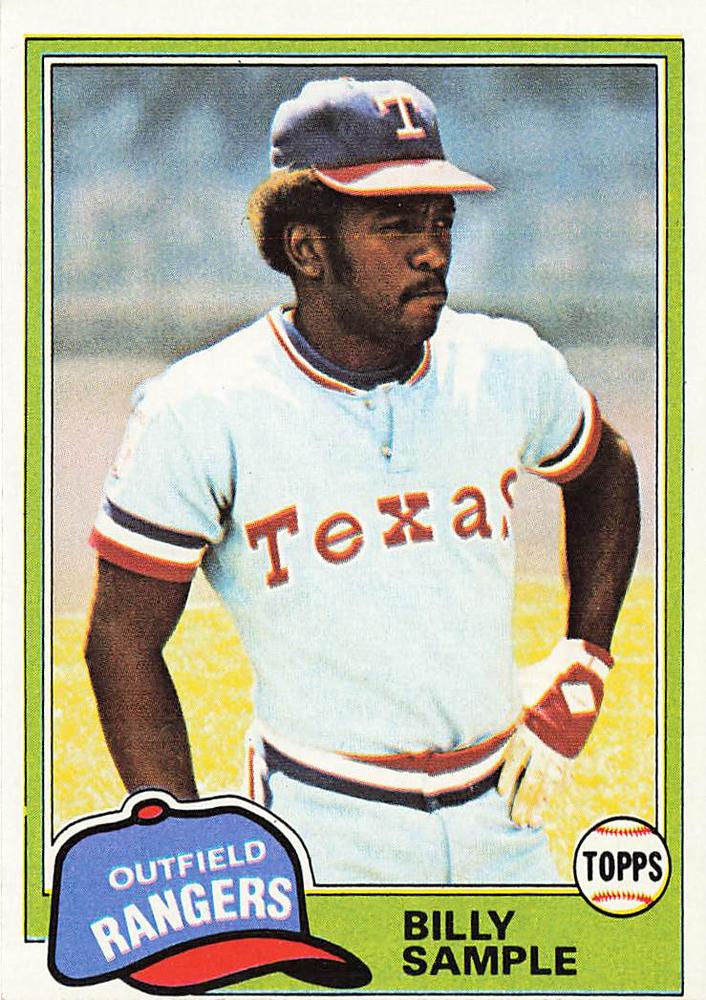 Baseball Cards Come to Life!: 1981 Topps Billy Sample