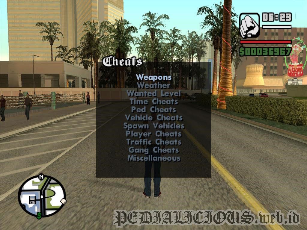 Cara Mudah Nge-Cheat dengan Mod Cheat Menu (GTA San Andreas) | Gaming ...