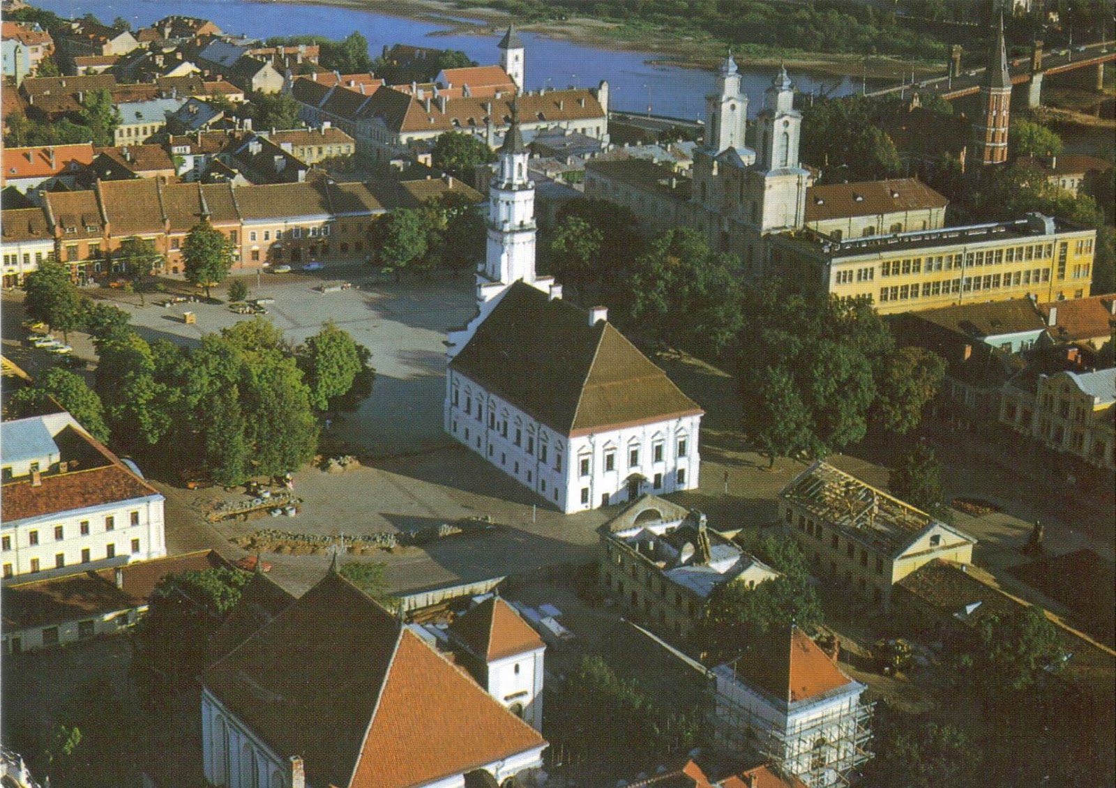 Postcards and Viewcards: Postcard With Photo Of Kaunas Lithuania