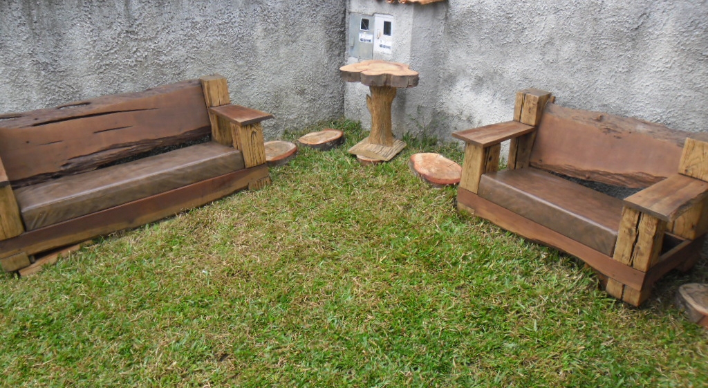 TALH'ARTE arte em madeira: Sofá Rustico, Móveis Rústicos, Moveis para ...