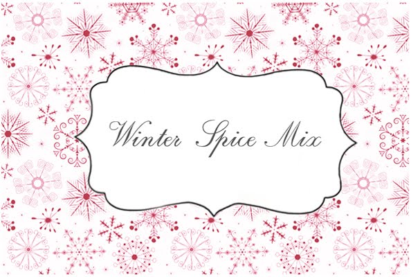 Sweet Appetite: Winter Spice Mix