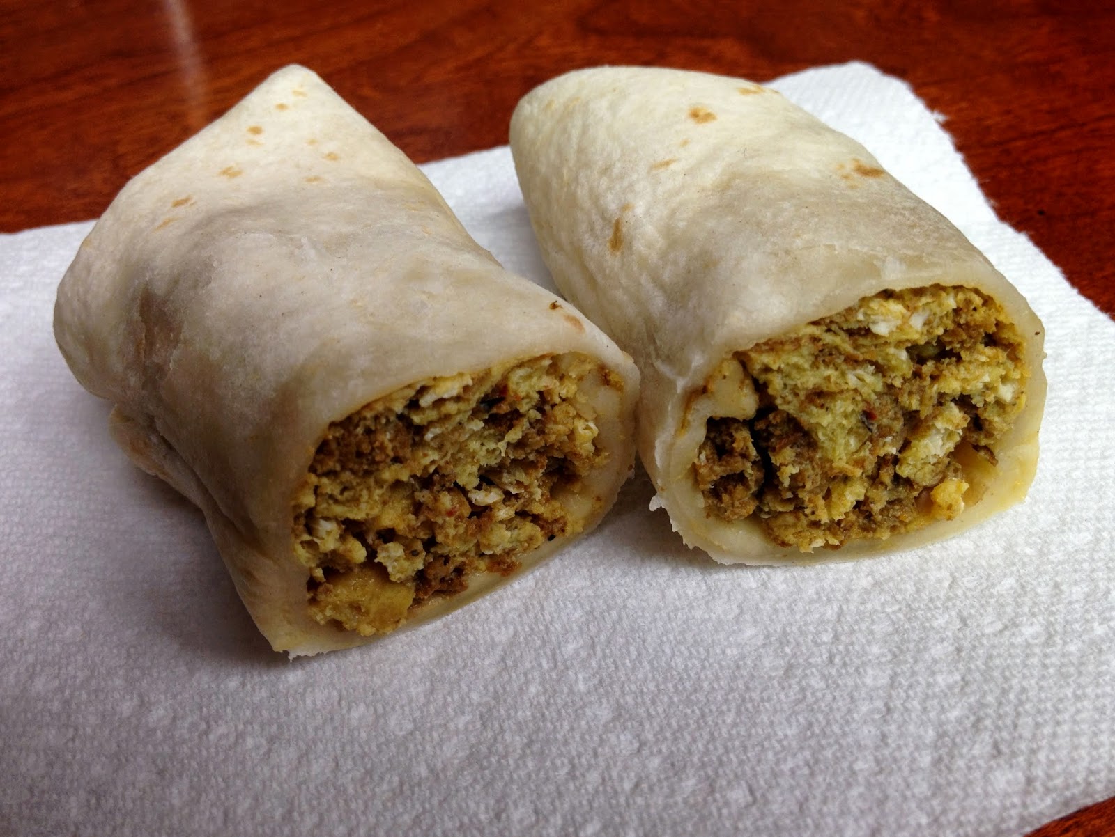 Egg And Chorizo Burritos Recipe — Dishmaps
