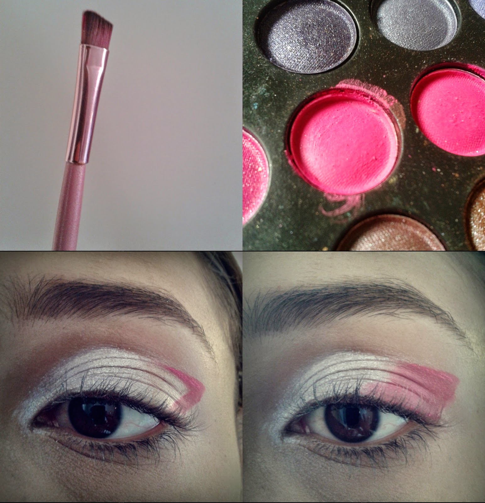 Cantinho Do Make: Passo a Passo: Maquiagem Rosa