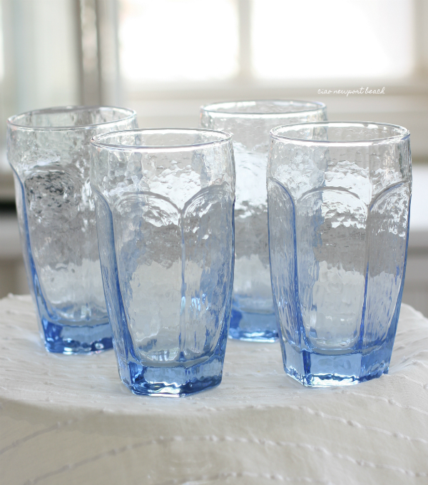 ciao! newport beach: collecting: blue glassware