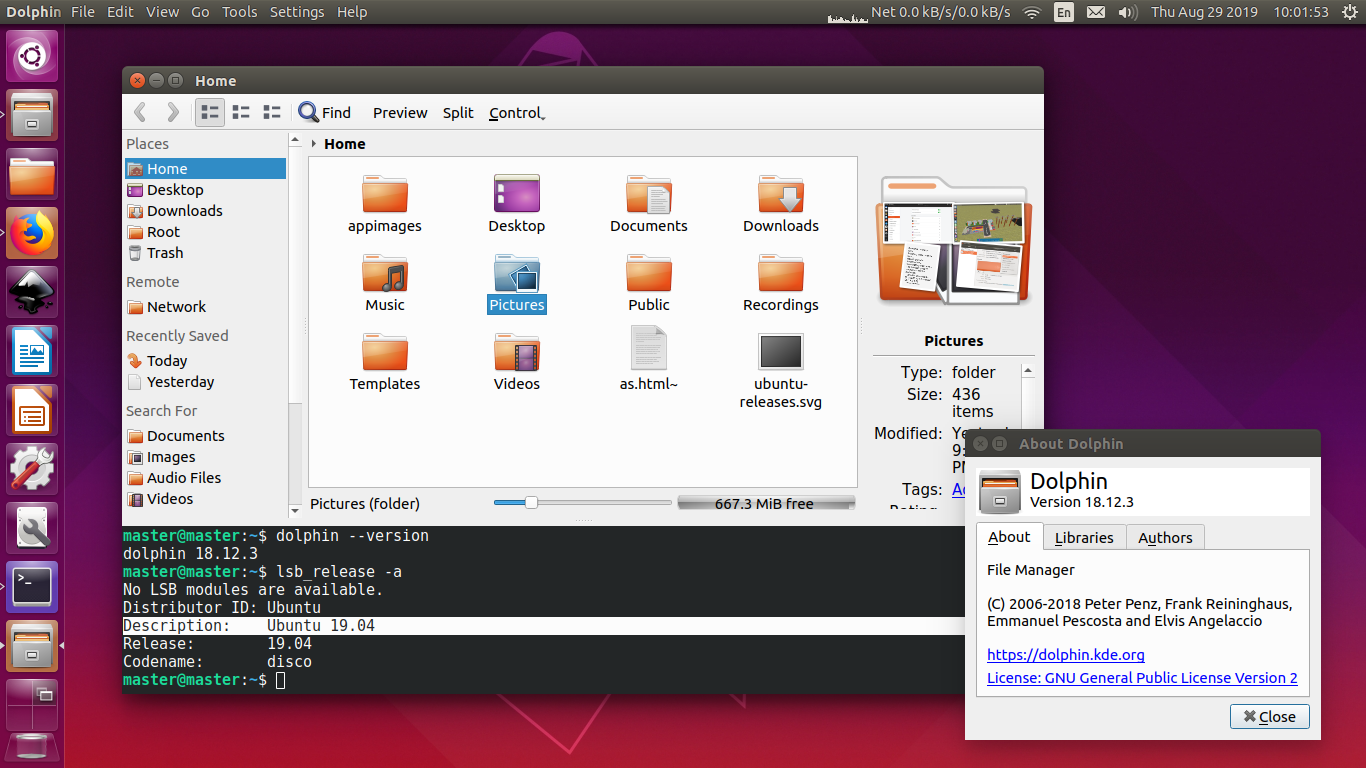 Set Dolphin as Default File Manager of Ubuntu Set Dolphin as Default File Manager of Ubuntu