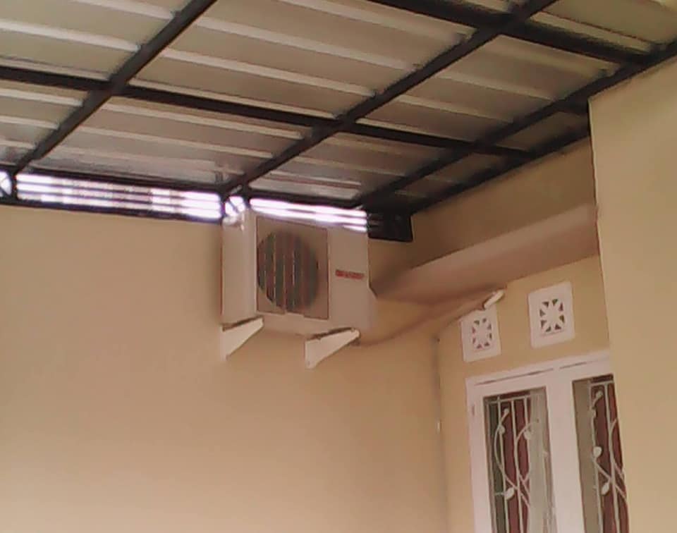 Service AC Rumah: Foto hasil pasang AC rumahan