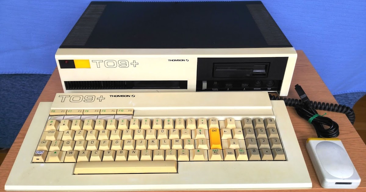 Retro Ordenadores Orty: Ordenador Thomson TO9+ (1986)