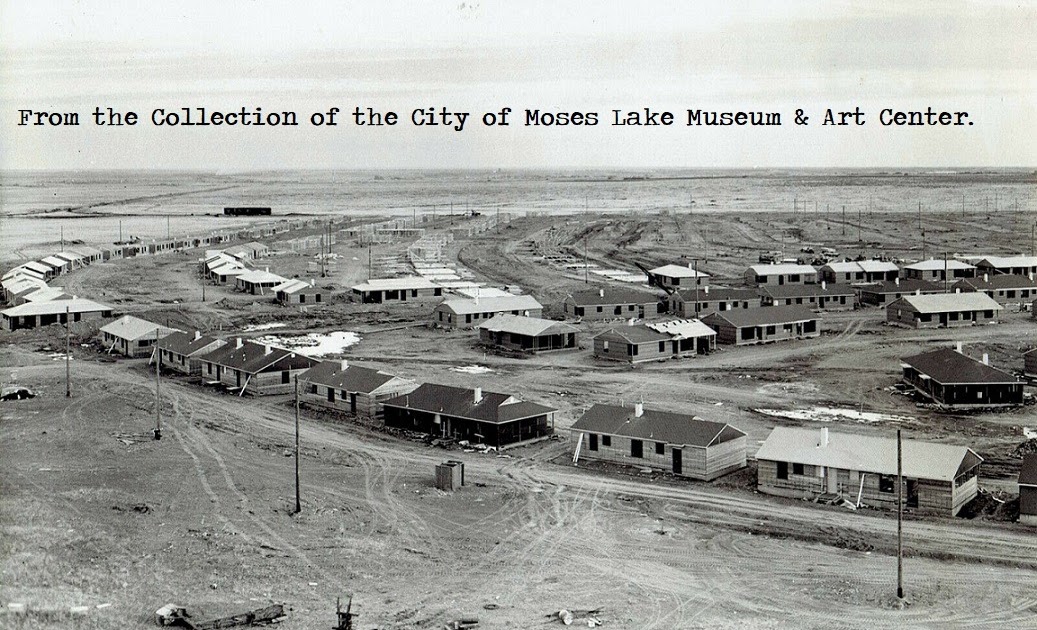 Big Bend Railroad History: 1950 Larson Air Force Base View