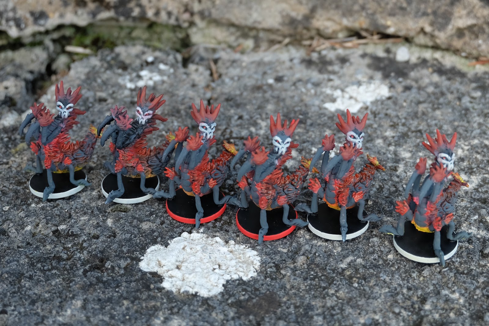 Descent Monsters painted