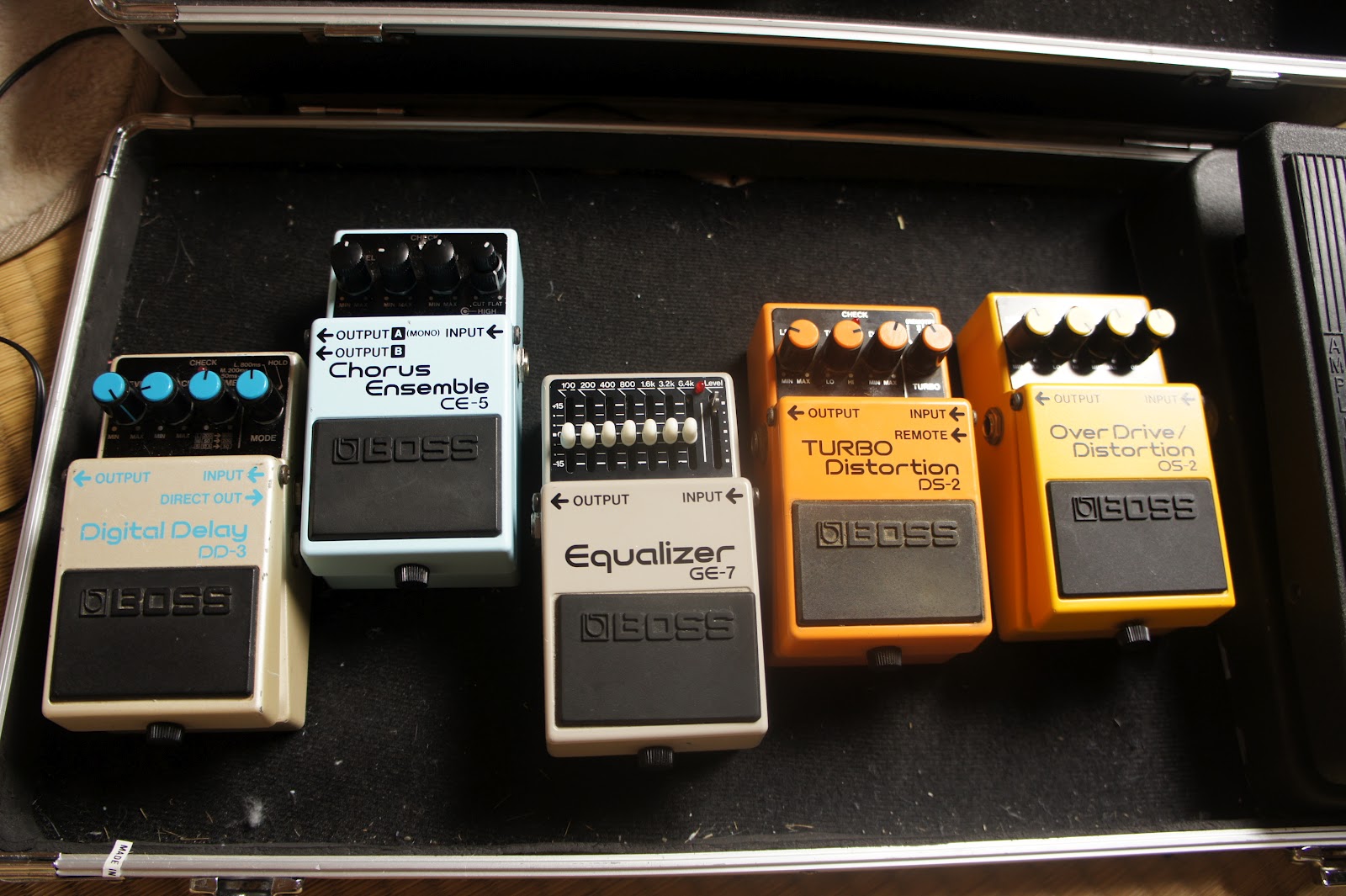 Shin You Music Store Japan(Malaysia): (SOLD) Boss stompbox effect