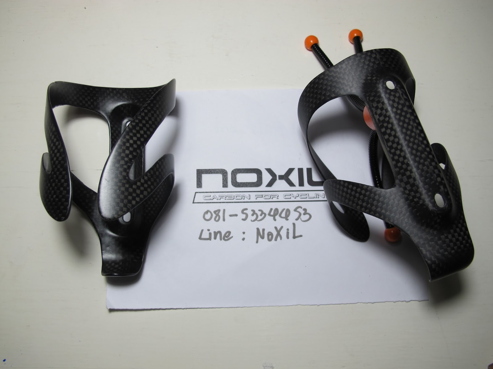 NoXil Carbon Bike - อะไหล่จักรยานคาร์บอน: ขากระติกน้ำคาร์บอนแท้แบบ CG-016