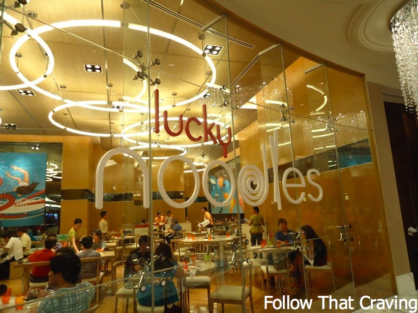 Follow that craving: Asian inspired lunch @ Lucky Noodles, Solaire