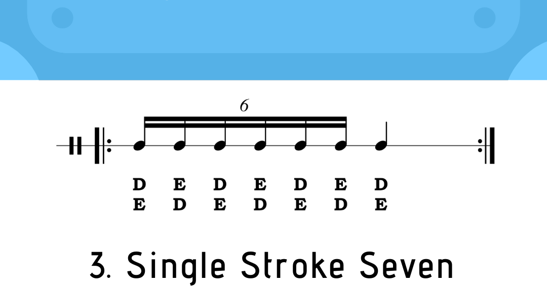 40 Rudimentos I. Roll Rudiments A. Single Stroke Roll 3. Single Stroke ...