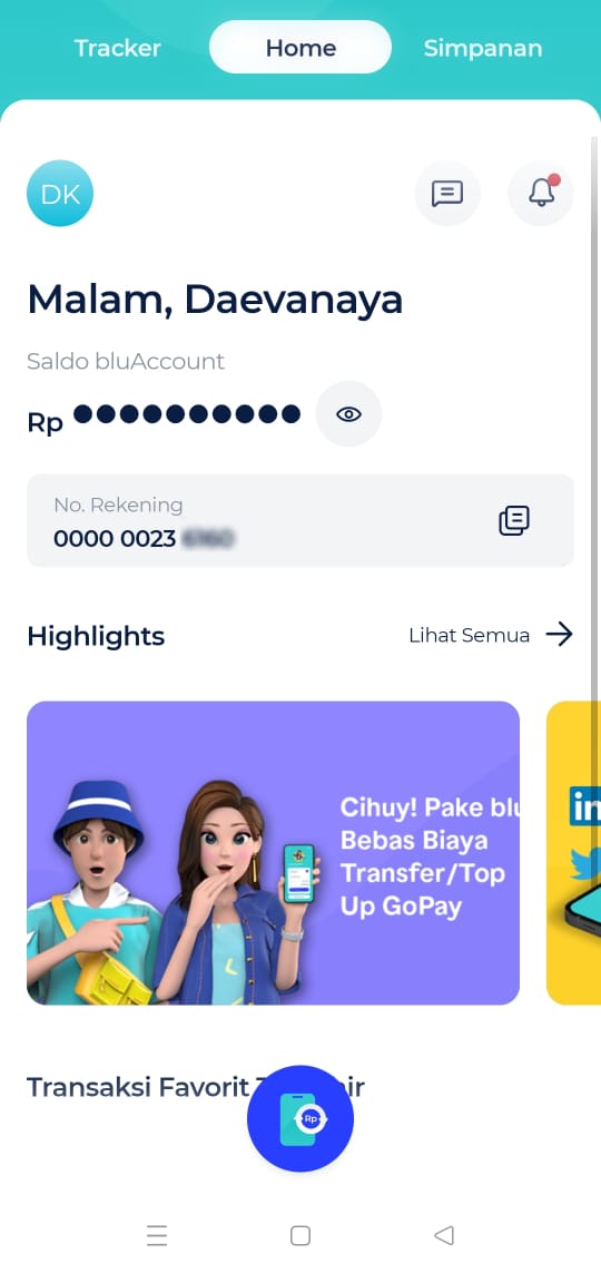 Review Aplikasi blu by BCA Digital, Platform Menabung Untuk Anak Muda