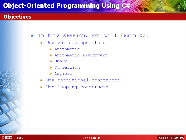 E Books Presentation Slideslecture Notes For Oops Programming Using C Session 2