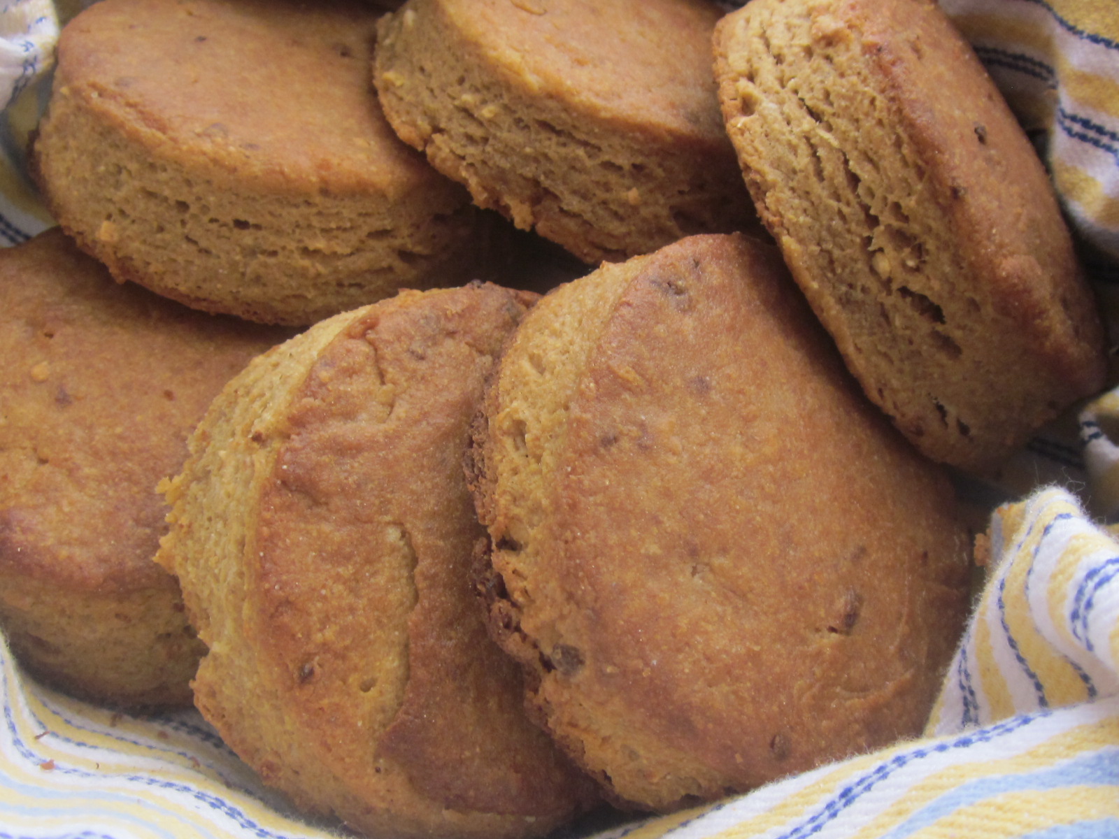 Chef Tess Bakeresse: Savory Flaky Onion Rye Biscuits
