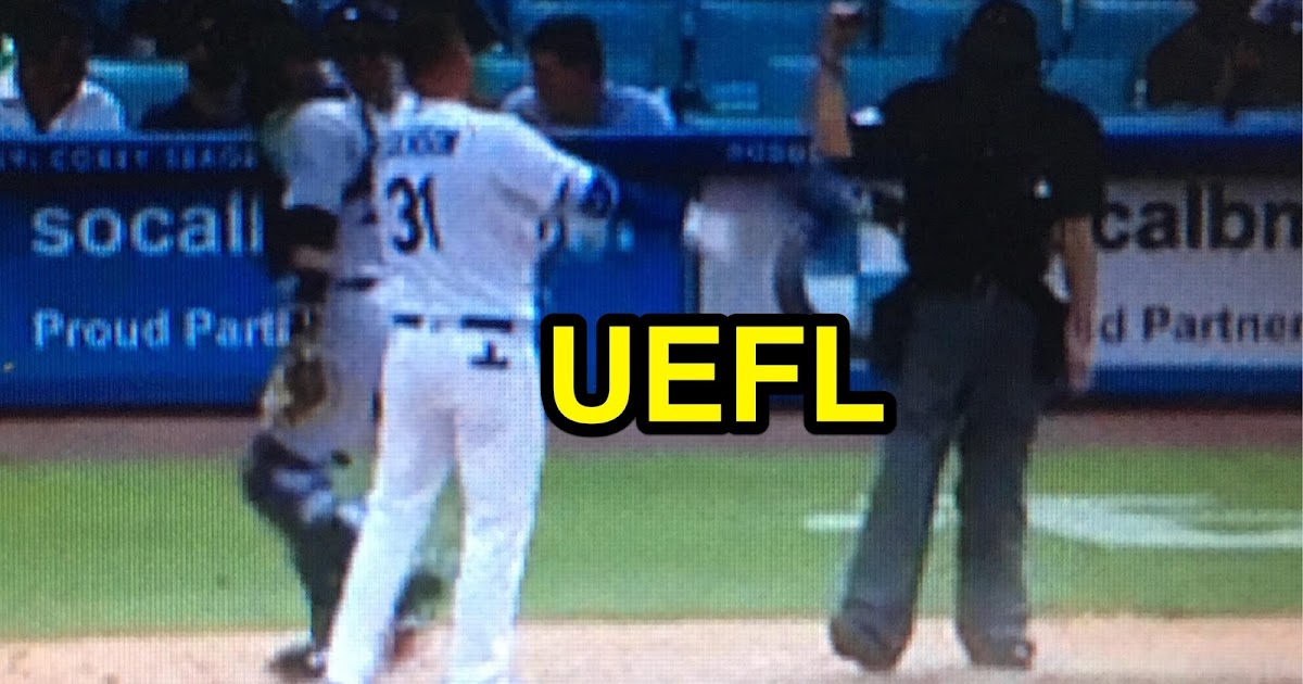 MLB Ejection 002 - David Rackley (1; Joc Pederson) | Close Call Sports ...