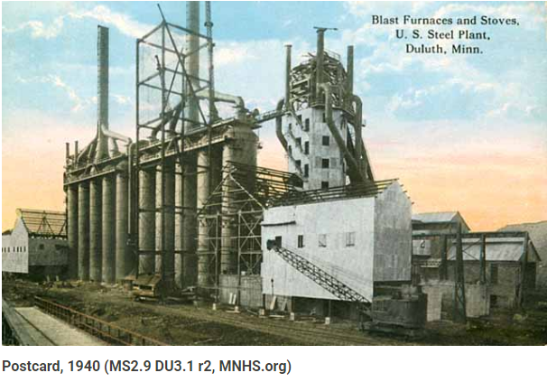 Towns and Nature: Duluth, MN: US Steel Duluth Works/1915 Minnesota Steel
