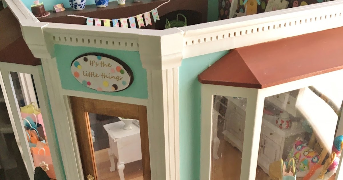 Little Things By Anna: Miniature Corner Gift Shop