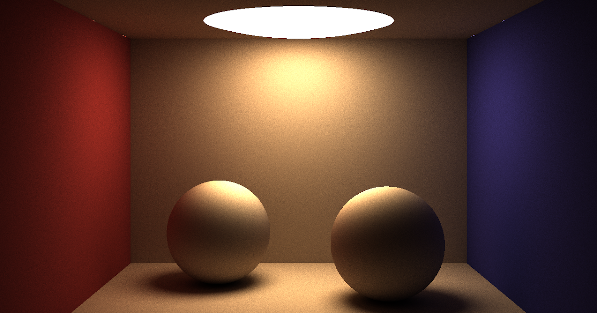 Ray Tracey's blog: OpenCL path tracing tutorial 2: path tracing spheres