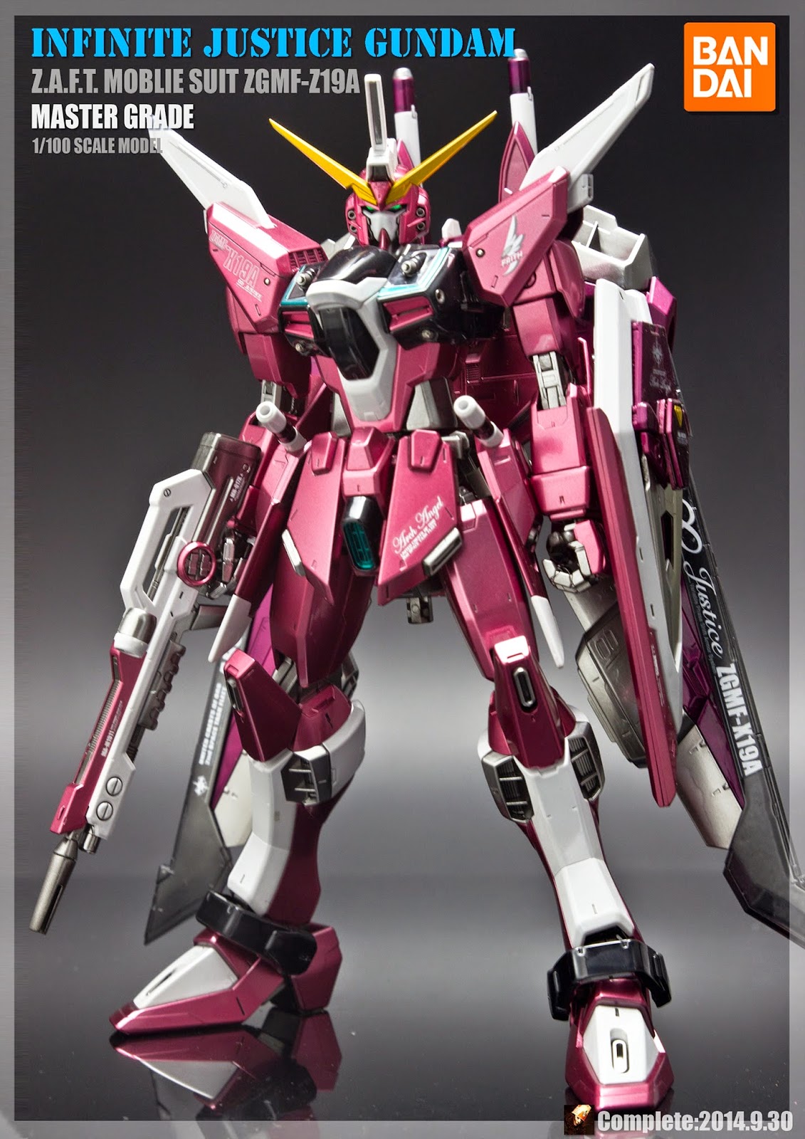 GUNDAM GUY: MG 1/100 Infinite Justice Gundam - Painted Build
