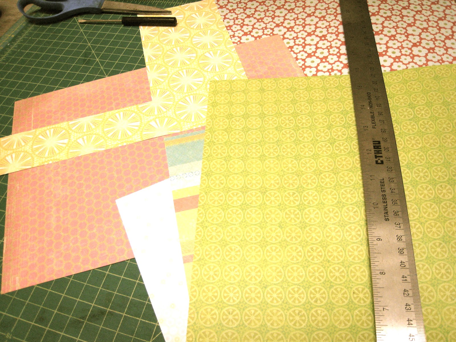 Thrifty Nifty Things: 6 Easy Scrapbook Paper Ideas (other than ...