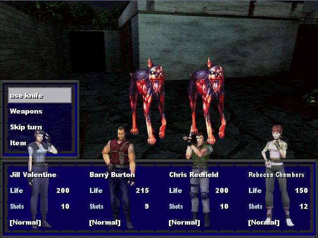 Resident Evil RPG Rebirth: GALERIA DE IMAGENS & VÍDEOS - RESIDENT EVIL RPG