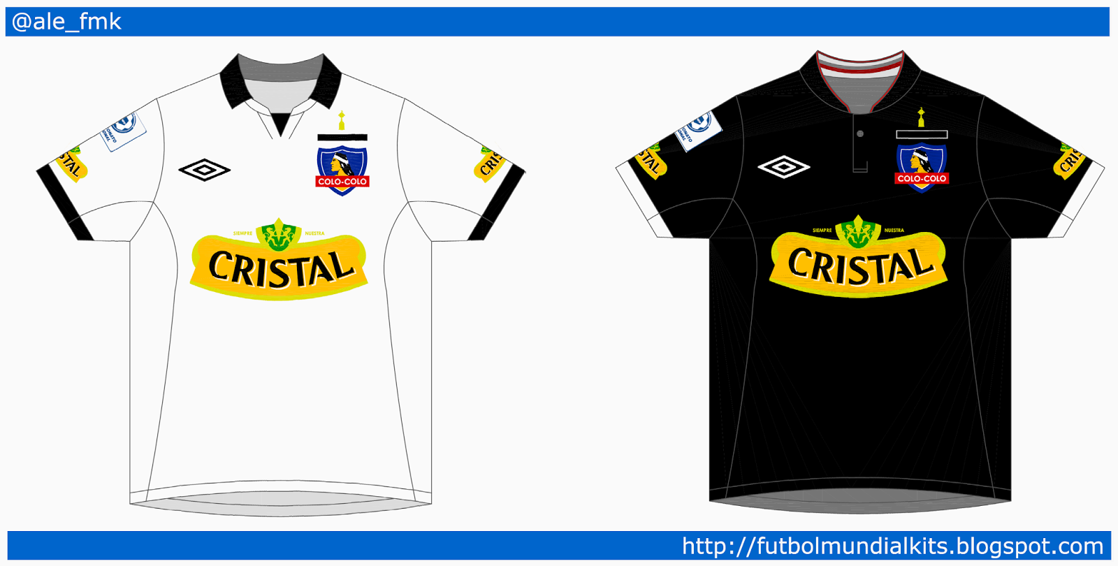 Fútbol Mundial Kits - Uruguay: Colo Colo - 2013 (copa sudamericana)