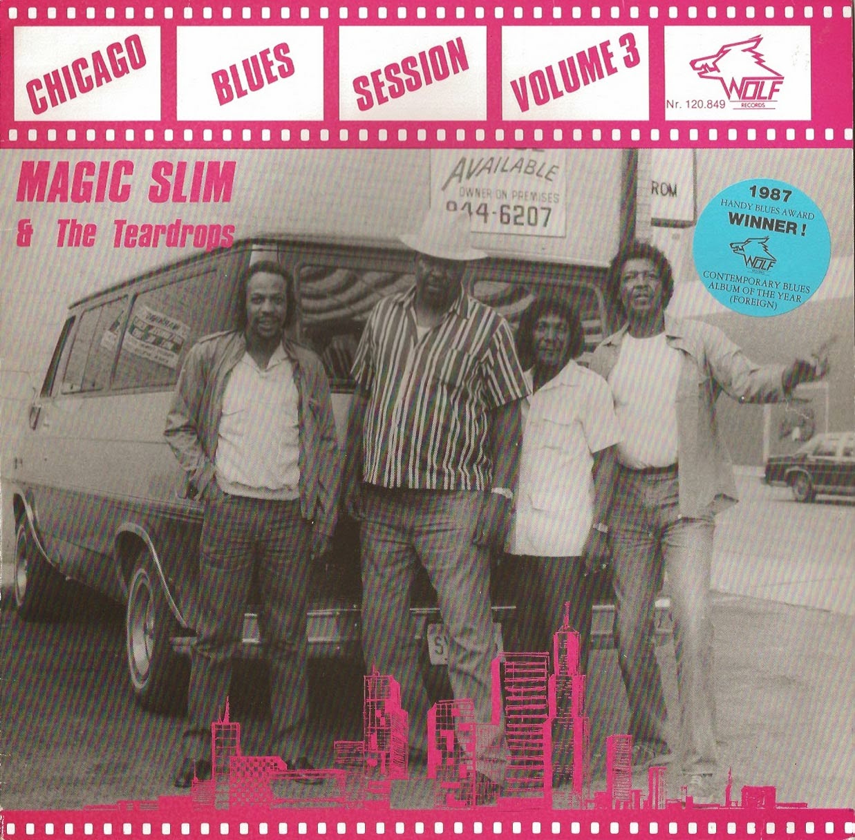 Magic Slim & The Teardrops - Chicago Blues Session Volume 3