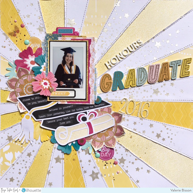 Honours Graduate Layout by Valerie Bisson | Paige Taylor Evans