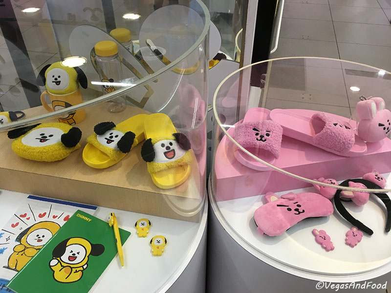 Line friends Pop-Up store in Hollywood - Vegas and Food