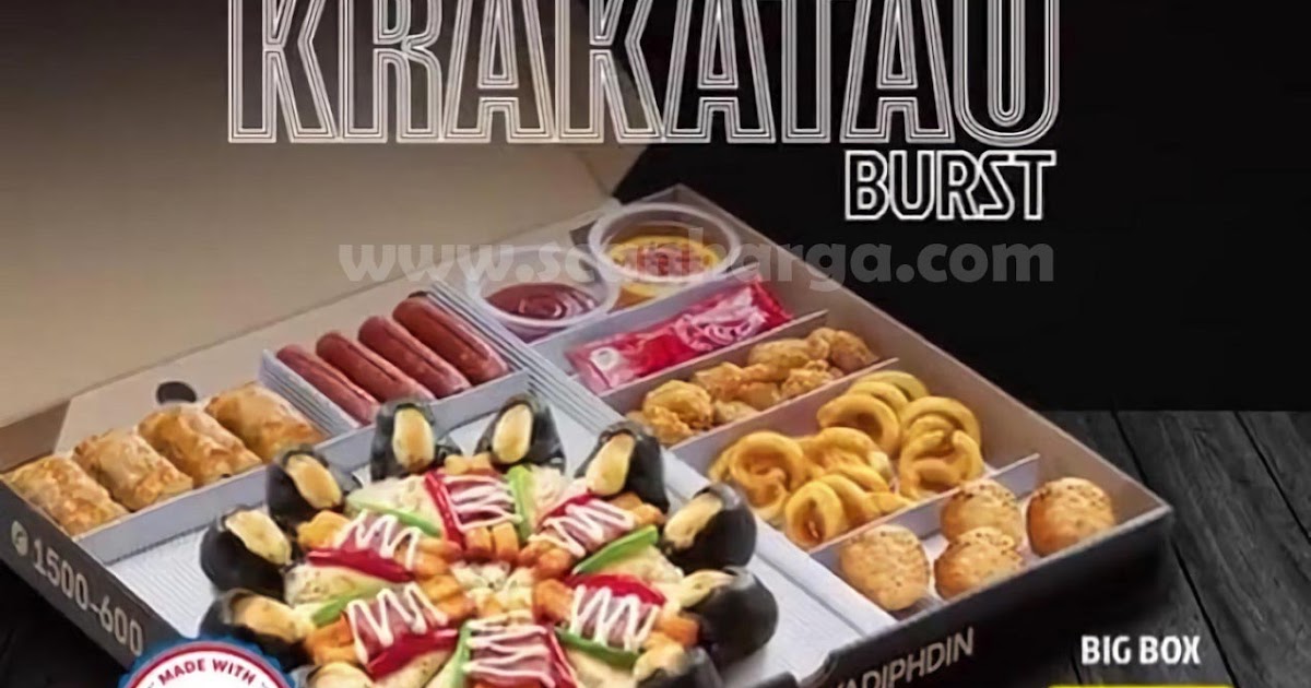 Pizza Hut Delivery [PHD] Krakatau Burst - harga Big Box Rp 173*Rb ...