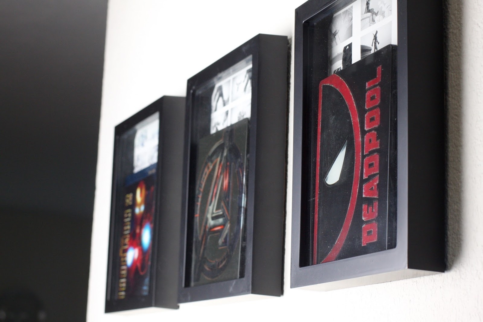 GEEK DIY BAM!: MARVEL BLU-RAY STEELBOOK SHADOW BOX FRAME WALL DISPLAY ...